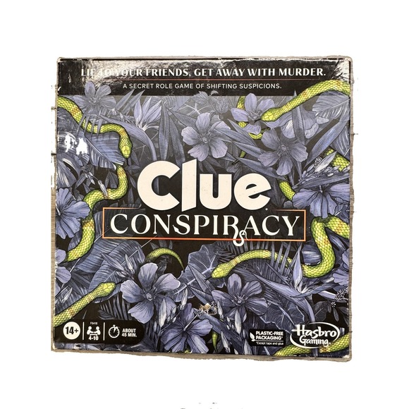 Hasbro Gaming | Games | Clue Conspiracy Board Game Hasbro Gaming Ages 4 ...